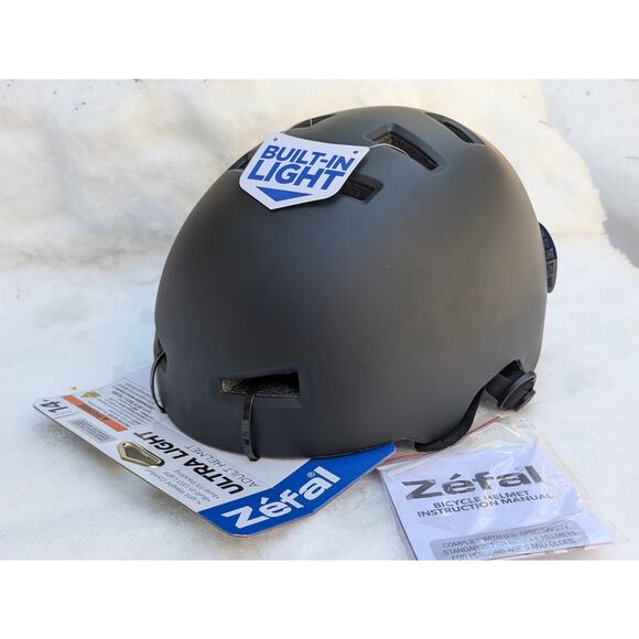 SMITH | Games | New Zefal Adult Bicycle Helmet Ultra Light With Builtin ...